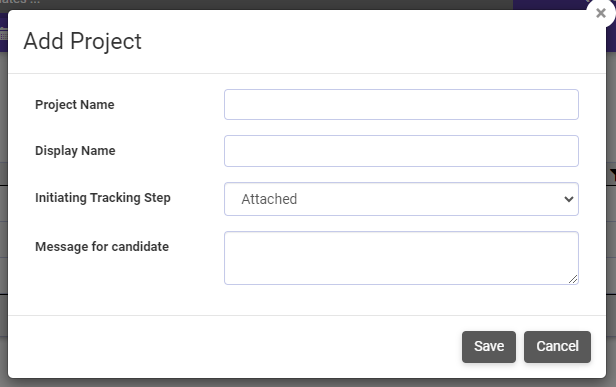 Adding a Self Service Project (Onboarding) Adding a Self Service Project (Onboarding)